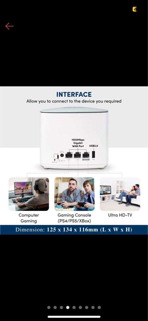 Proline Xtend Pro Whole Home Mesh Wifi Router System, Computers & Tech ...