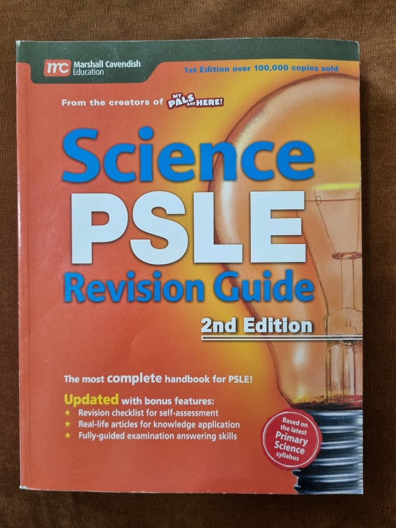 PSLE Primary 6 Science Revision Guide (2nd Edition) Marshall Cavendish ...