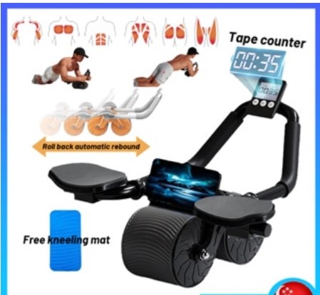 Roller Abs Multi-Functional Abdominal Wheel Automatic Rebound Abdominal ...