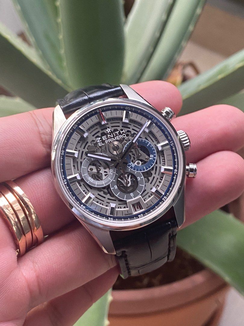 🔥SALE Zenith chronomaster Skeleton dial, Luxury, Watches on Carousell