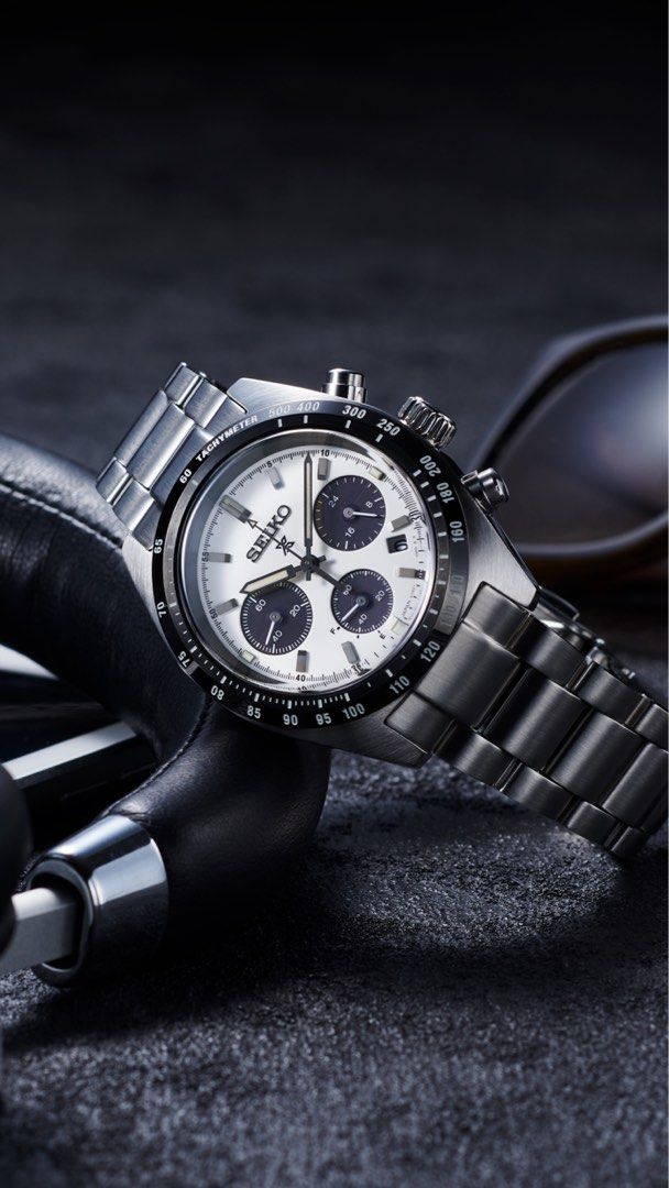 SEIKO Prospex Panda Speedtimer SSC813P1, Men's Fashion, Watches ...