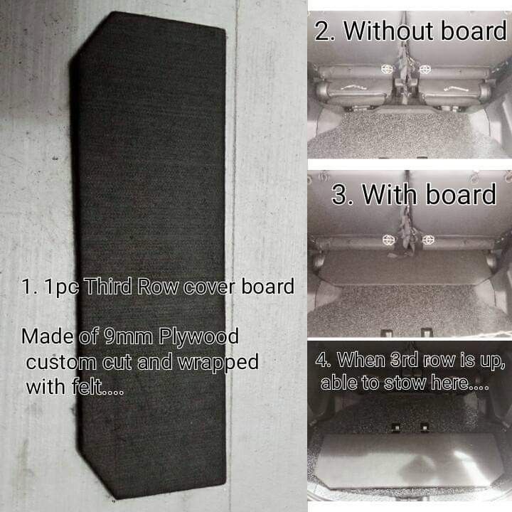 Sienta Gen 2 Boot board, Car Accessories, Accessories on Carousell