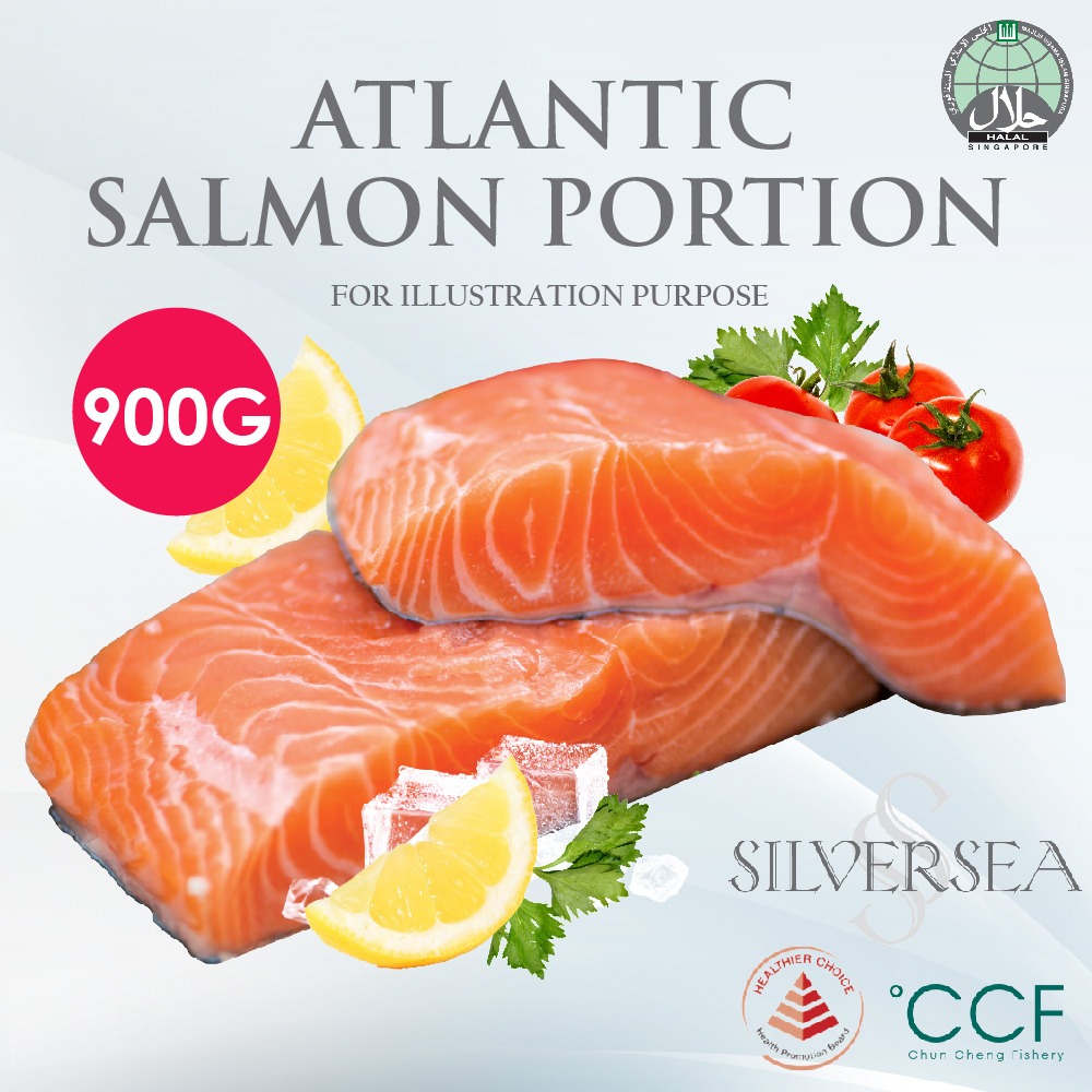 Silversea - Premium Atlantic Salmon Fish Fillet Steak 450G/900G Fresh ...