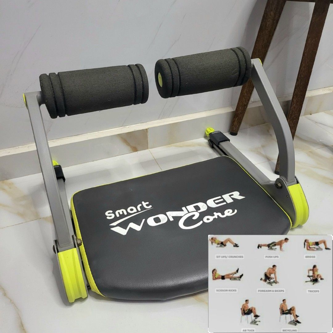 Smart wonder Core. Abs, crunches, biceps, triceps, legs, calf exercise ...