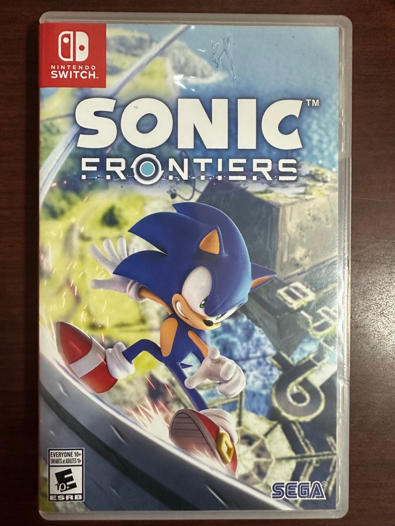 Sonic frontiers Nintendo switch game, Video Gaming, Video Games ...