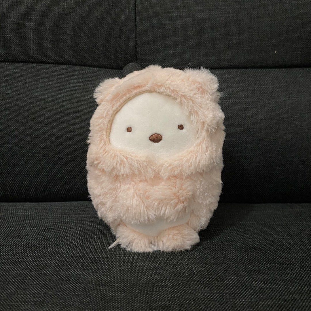 Sumikkogurashi hooded peach shirokuma, Hobbies & Toys, Collectibles & Memorabilia, Fan ...