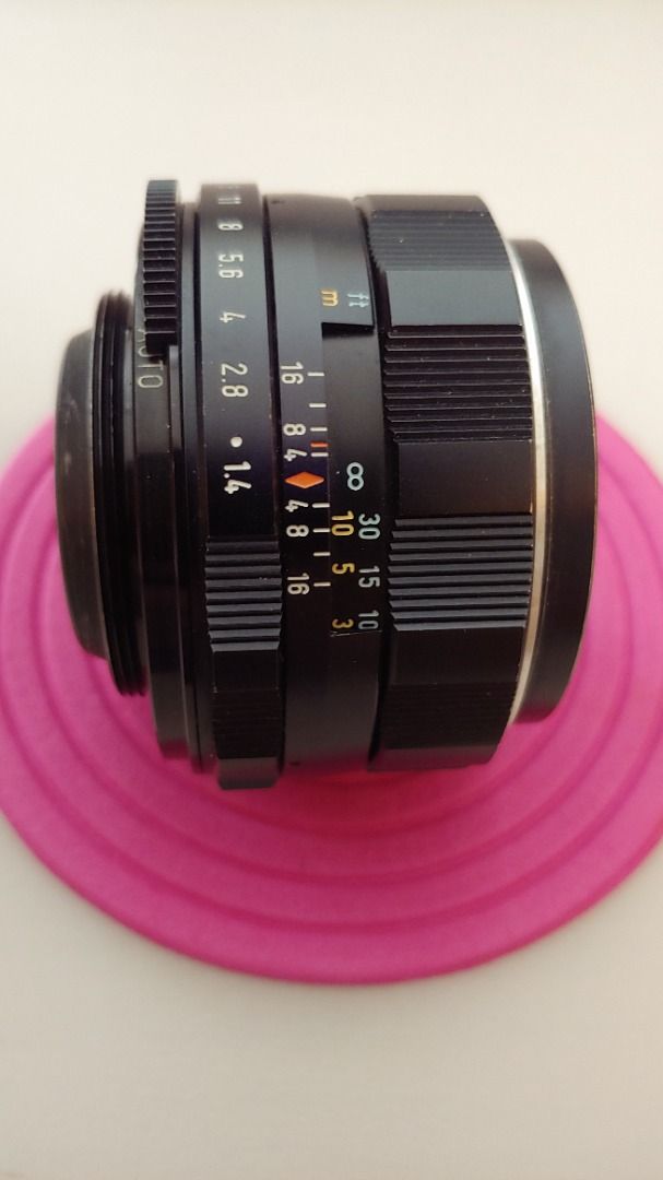 Super Takumar 50mm 1.4 with a late serial number 4 million series ...