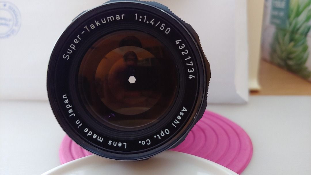 Super Takumar 50mm 1.4 with a late serial number 4 million series ...