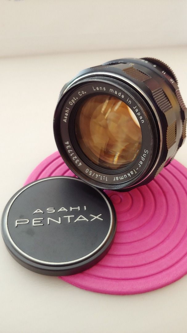 Super Takumar 50mm 1.4 with a late serial number 4 million series ...