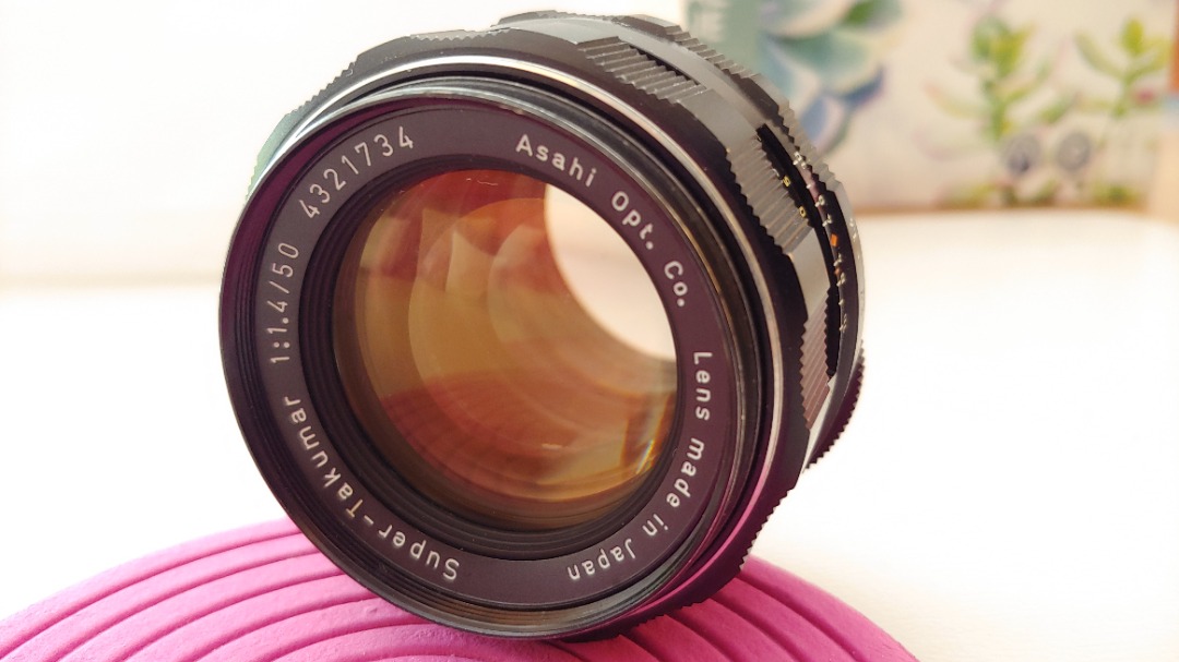 Super Takumar 50mm 1.4 with a late serial number 4 million series ...