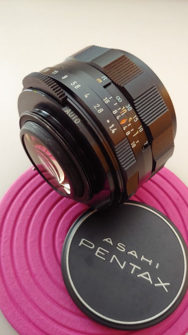 Super Takumar 50mm 1.4 with a late serial number 4 million series ...