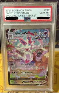 PSA 10 Umbreon Sylveon VMAX Eevee Heroes 2021 VMAX VMAX Climax 2021, Hobbies & Toys, Toys ...
