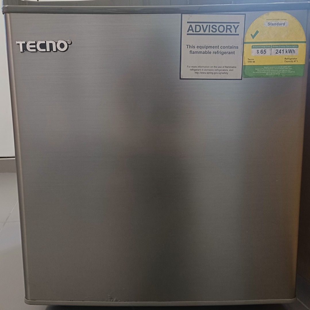 Techno Mini Fridge 47L Mini Refrigerator, TV & Home Appliances, Kitchen ...