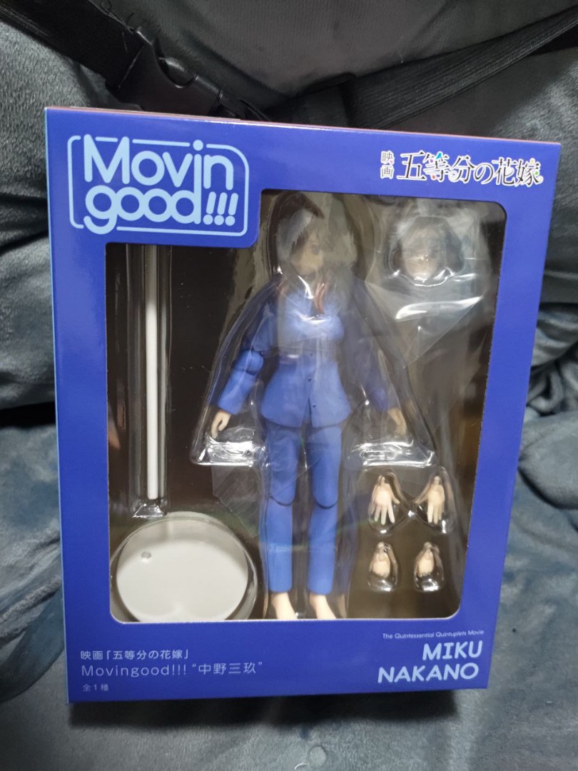 The Quintessential Quintuplets Movin good!!! Miku Nakano Figure ...