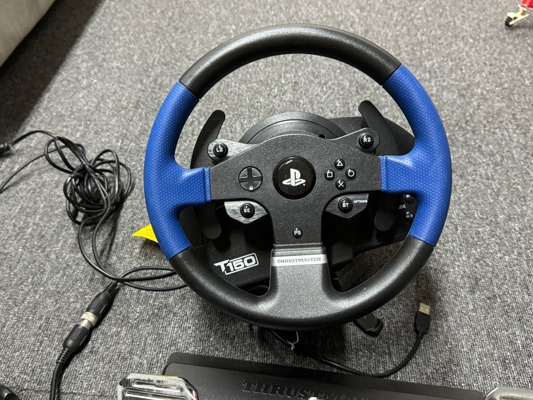 Thrustmaster Sim Racing Set T150 T3PA TH8A, Video Gaming, Gaming ...