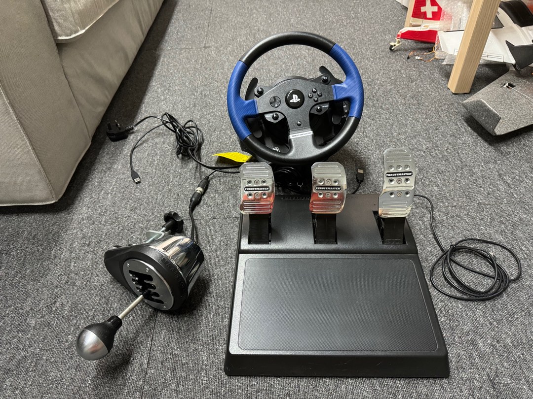 Thrustmaster Sim Racing Set T150 T3PA TH8A, Video Gaming, Gaming ...