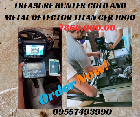 TREASURE HUNTER GOLD AND METAL DETECTOR TITAN GER 1000, Furniture ...