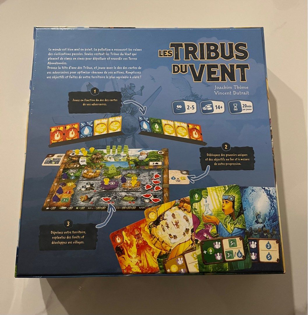 Tribes of the wind board game, Hobbies & Toys, Toys & Games on Carousell