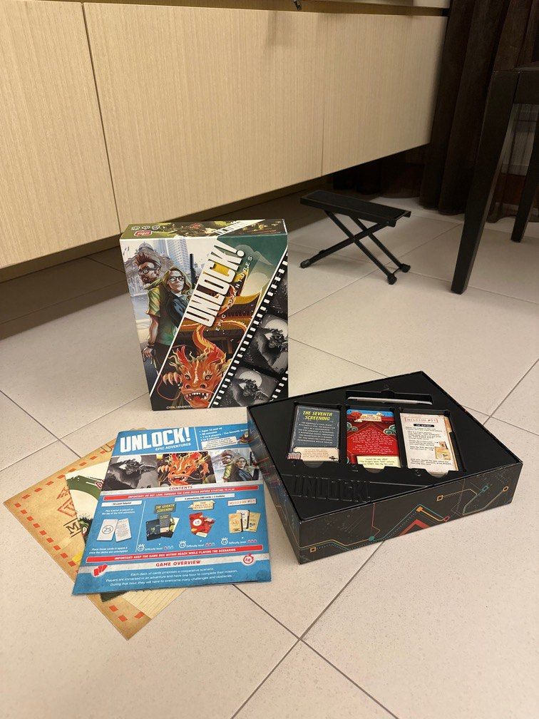 Unlock! Epic Adventures, Hobbies & Toys, Toys & Games on Carousell