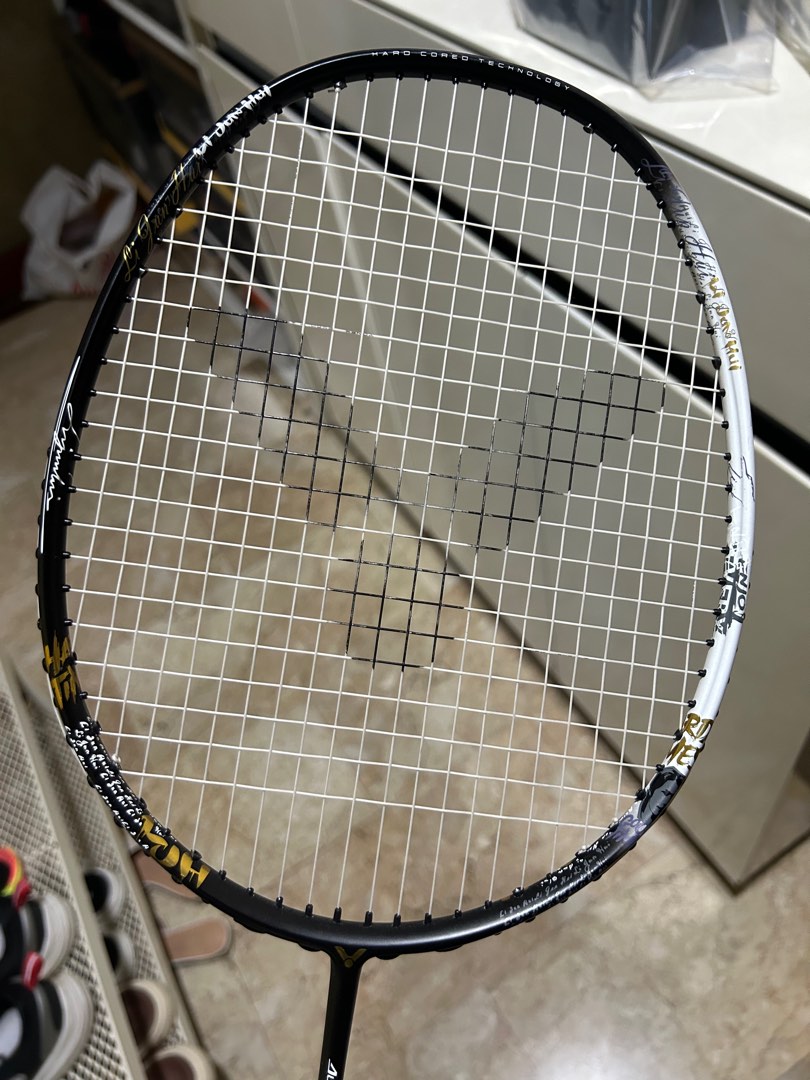 Victor Auraspeed LJH signed, Sports Equipment, Sports & Games, Racket ...