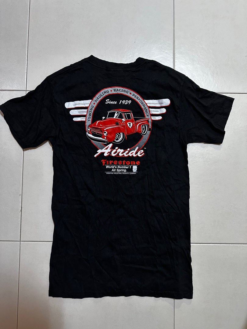 Vintage Firestone Racing Tshirt, Women's Fashion, Tops, Shirts on Carousell