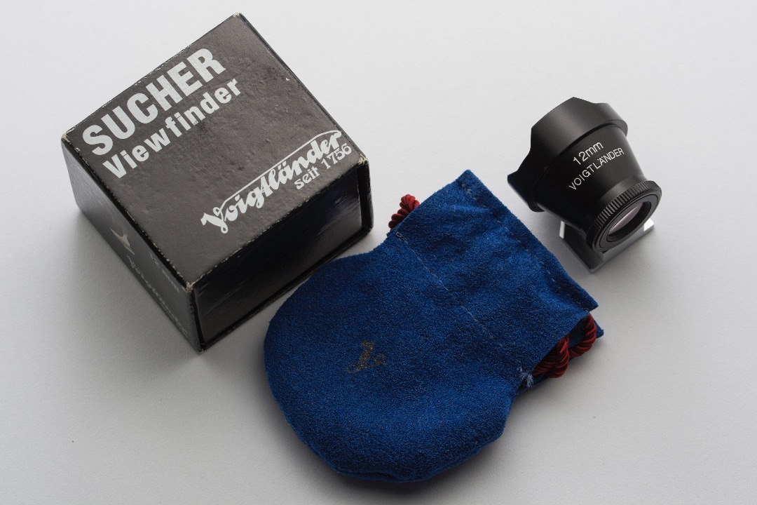 Voigtlander 12mm metal viewfinder, Photography, Lens & Kits on Carousell