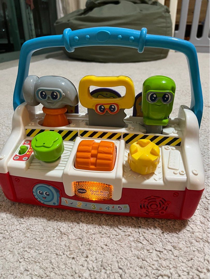 Vtech Tool Box Friends, Babies & Kids, Infant Playtime on Carousell