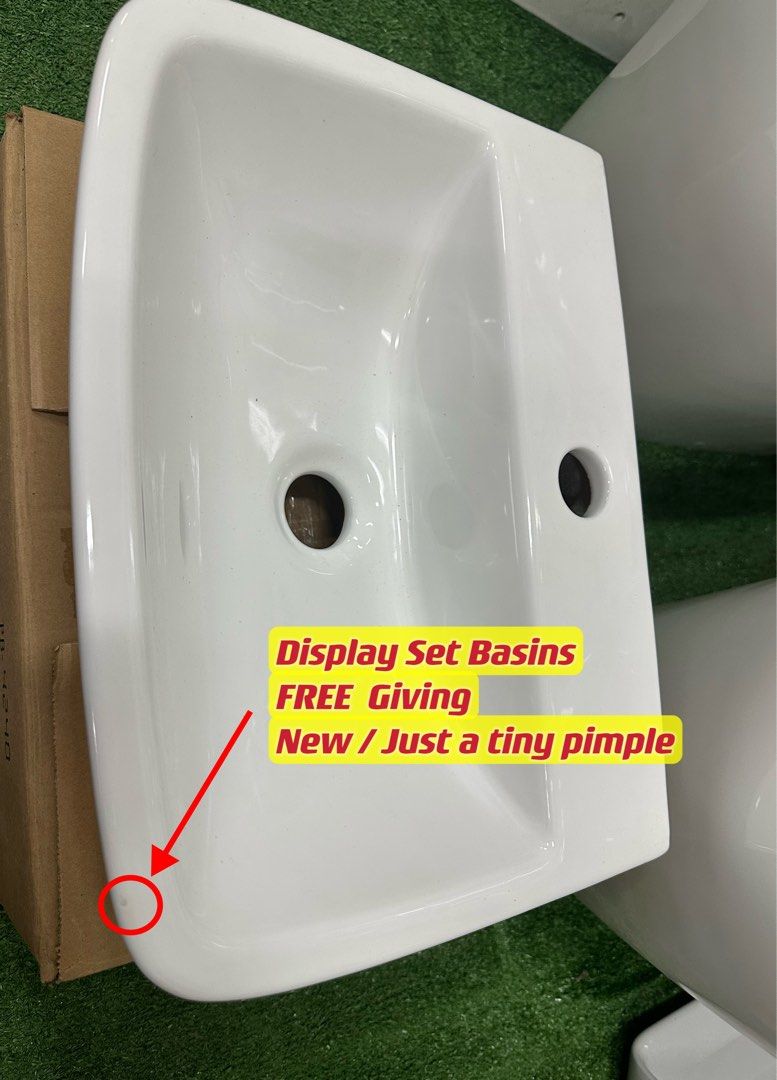 Wash Basin - Display Set- Free Giving / Low price, Furniture & Home ...