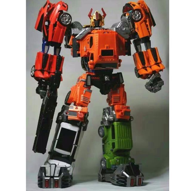 WEI JIANG Transformers Throttlebots Combiner (Oversize), Hobbies & Toys ...
