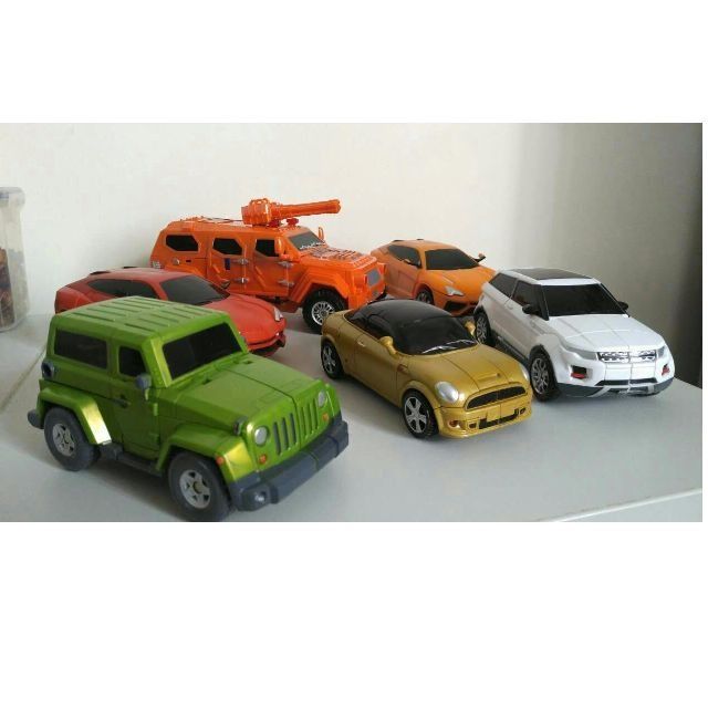 WEI JIANG Transformers Throttlebots Combiner (Oversize), Hobbies & Toys ...