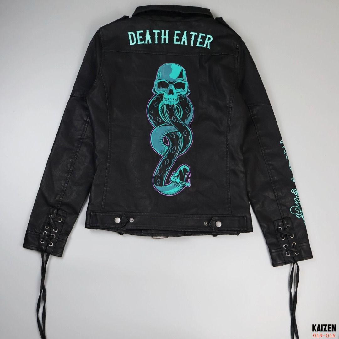 WIZARDING WORLD x HARRY POTTER - FAUX LEATHER DEATH EATER JACKET, Women ...