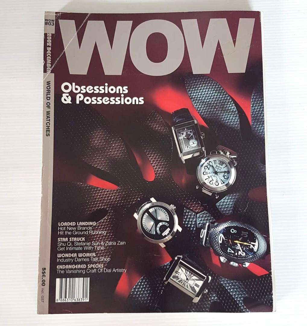 WOW Magazine, Obsessions & Possessions, Horology Book on fine watches ...