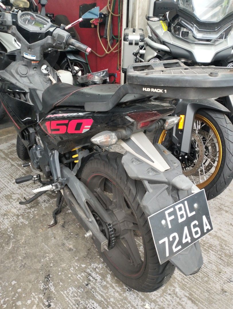 Yamaha sniper T150, Motorcycles, Motorcycles for Sale, Class 2B on Carousell