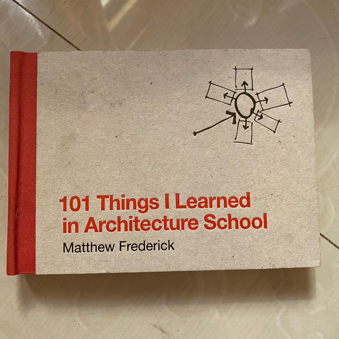 101 Things I Learned in Architecture School, Hobbies & Toys, Books ...