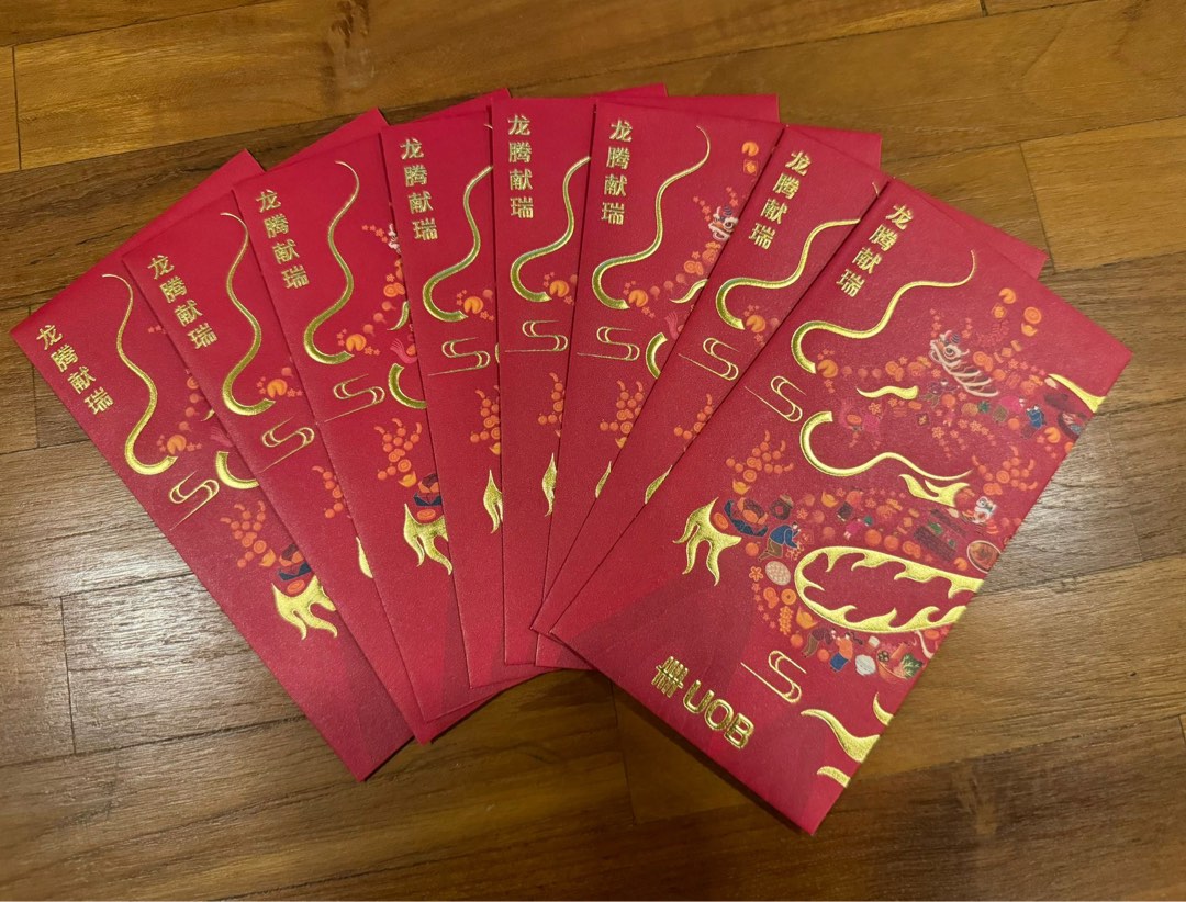 2024 UOB red packets, Hobbies & Toys, Stationery & Craft, Occasions ...