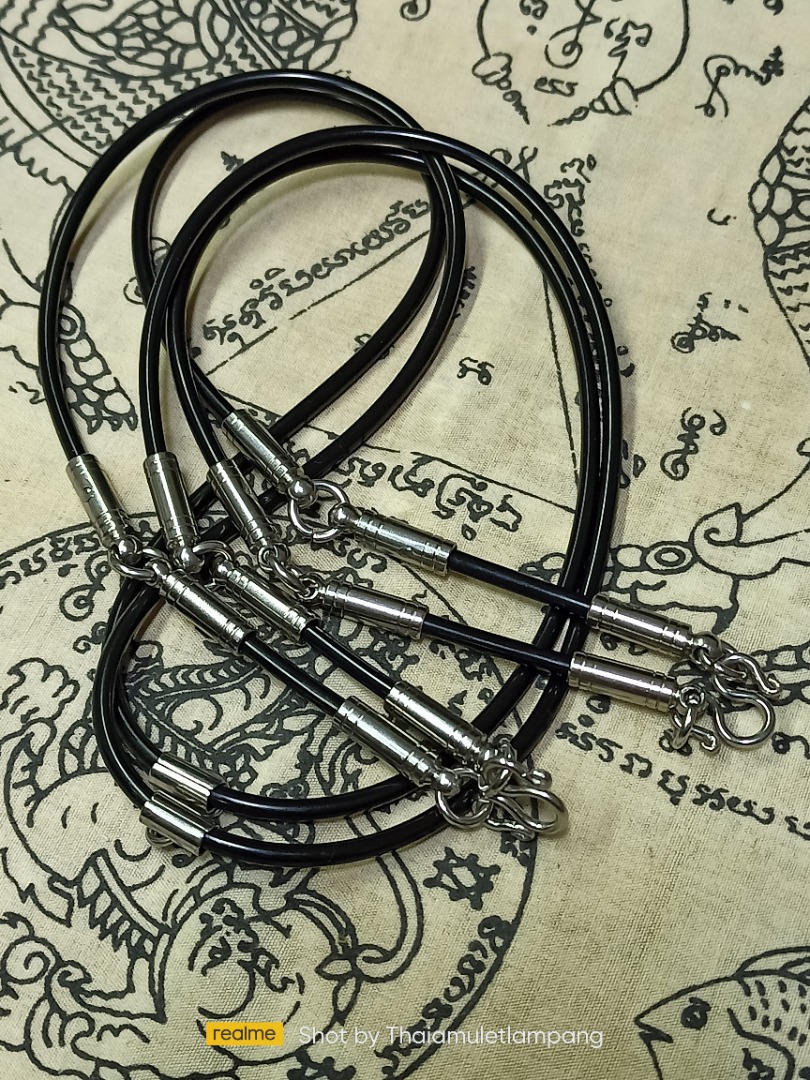 2 x Amulet Necklace 60 CM Length (Front - 3 amulets and Back - 1 amulet ...