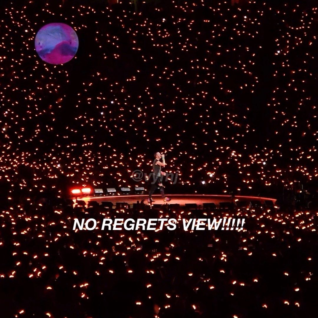 2 x CAT 1 SECTION 138 COLDPLAY MUSIC OF THE SPHERES 2024 IN SINGAPORE ...