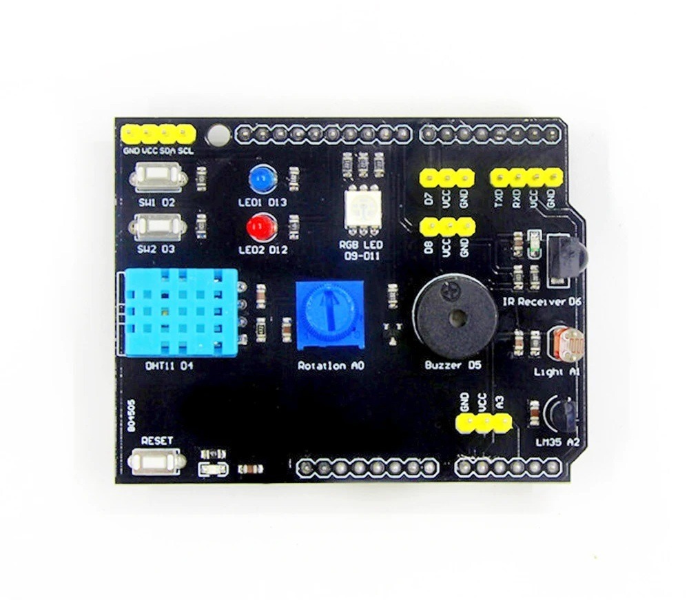 9合1多功能擴展板 Arduino UNO Multi-Function Expansion Board DHT11 Temperature ...