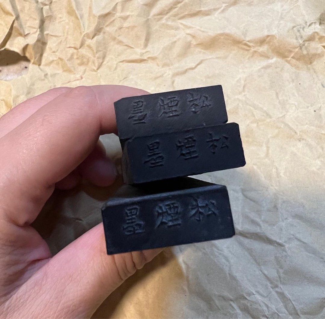 老墨條 Old Calligraphy Ink Sticks, Hobbies & Toys, Stationery & Craft ...
