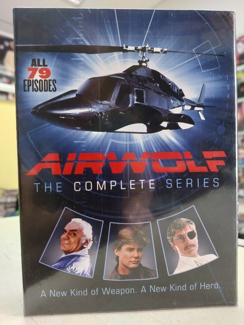 Airwolf The Complete Series [ DVD ], Hobbies & Toys, Music & Media, CDs ...