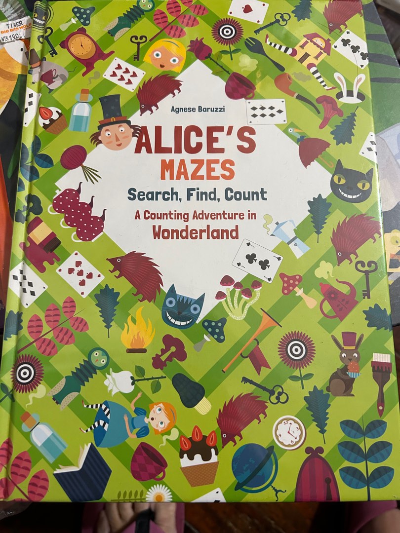 Alice’s Mazes, 書籍、休閒與玩具, 書本及雜誌, 童書、著色互動書在旋轉拍賣