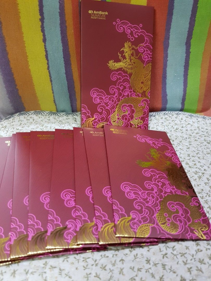 AMBANK SIGNATURE PRIORITY 2024 ANGPAU, Hobbies & Toys, Stationery ...