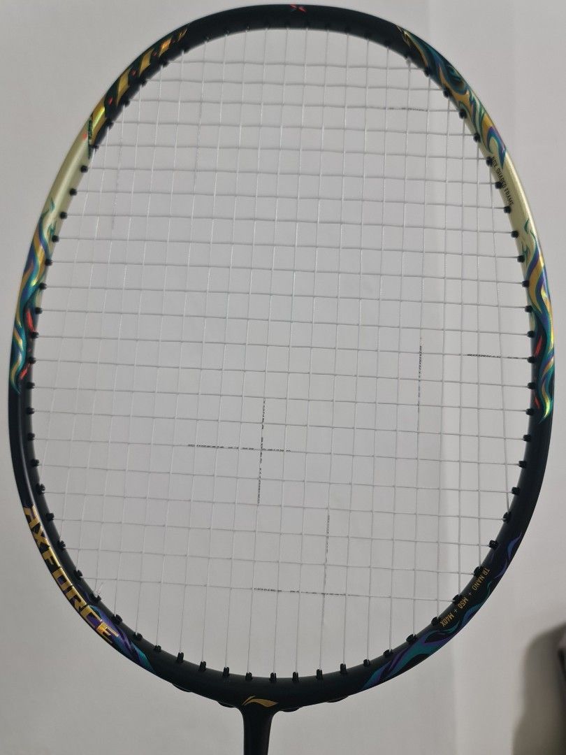 Axforce 100 Kirin Lining Badminton Racket, Sports Equipment, Sports ...