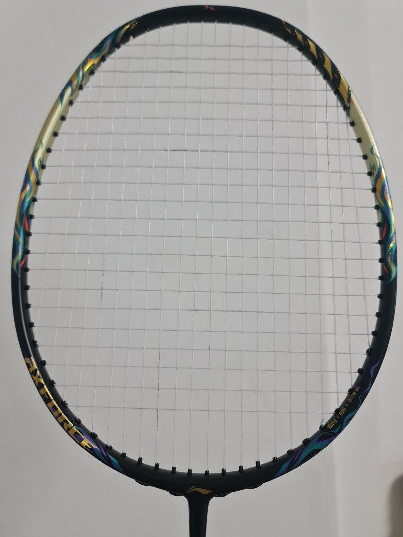 Axforce 100 Kirin Lining Badminton Racket, Sports Equipment, Sports ...