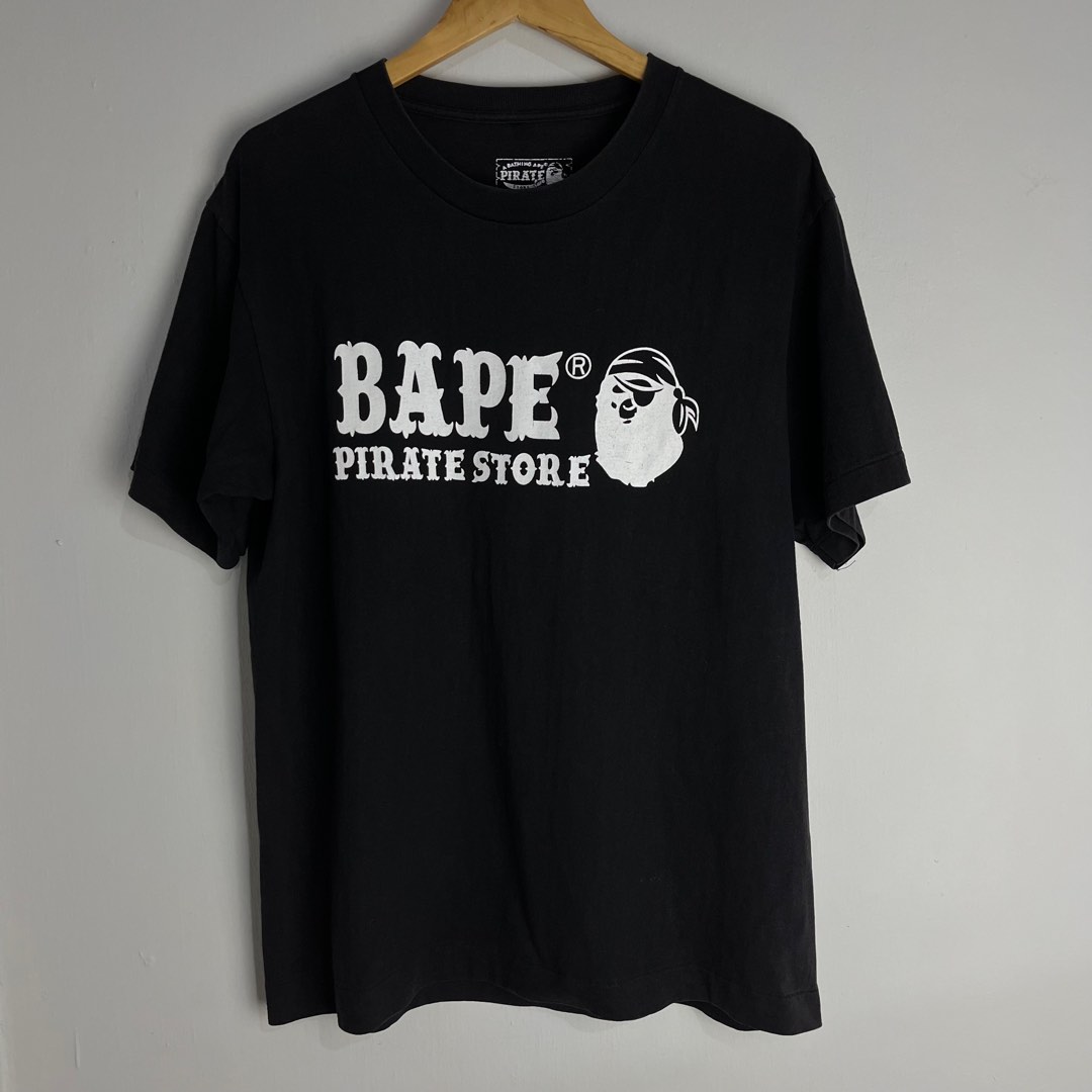bape pirates, Men's Fashion, Tops & Sets, Tshirts & Polo Shirts on ...