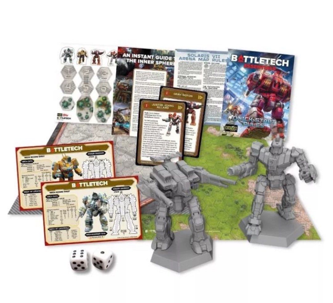 Battletech Essentials (USA Exclusive), Hobbies & Toys, Toys & Games on ...