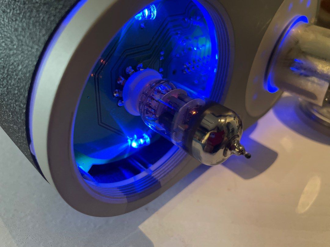 Beautiful Blue Robbie microphone Tube Preamp, Hobbies & Toys, Music ...