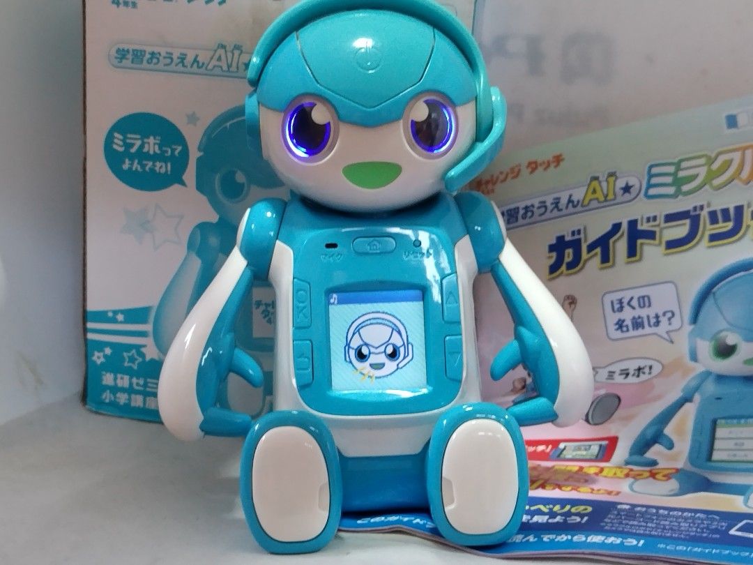 Benesse - AI Robot Mirabo Miracle Robot - Blue Ver. (Not Tamagotchi or ...