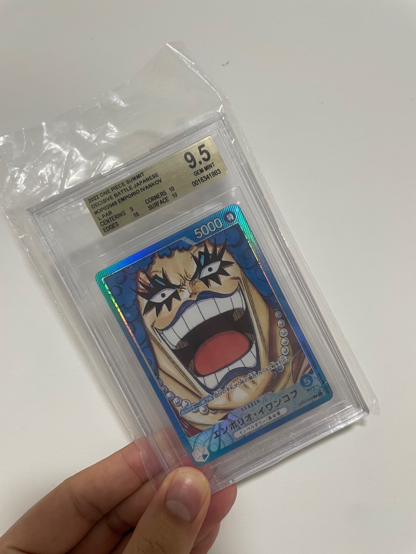 BGS 9.5 Ivankov Leader OPTCG, Hobbies & Toys, Toys & Games on Carousell