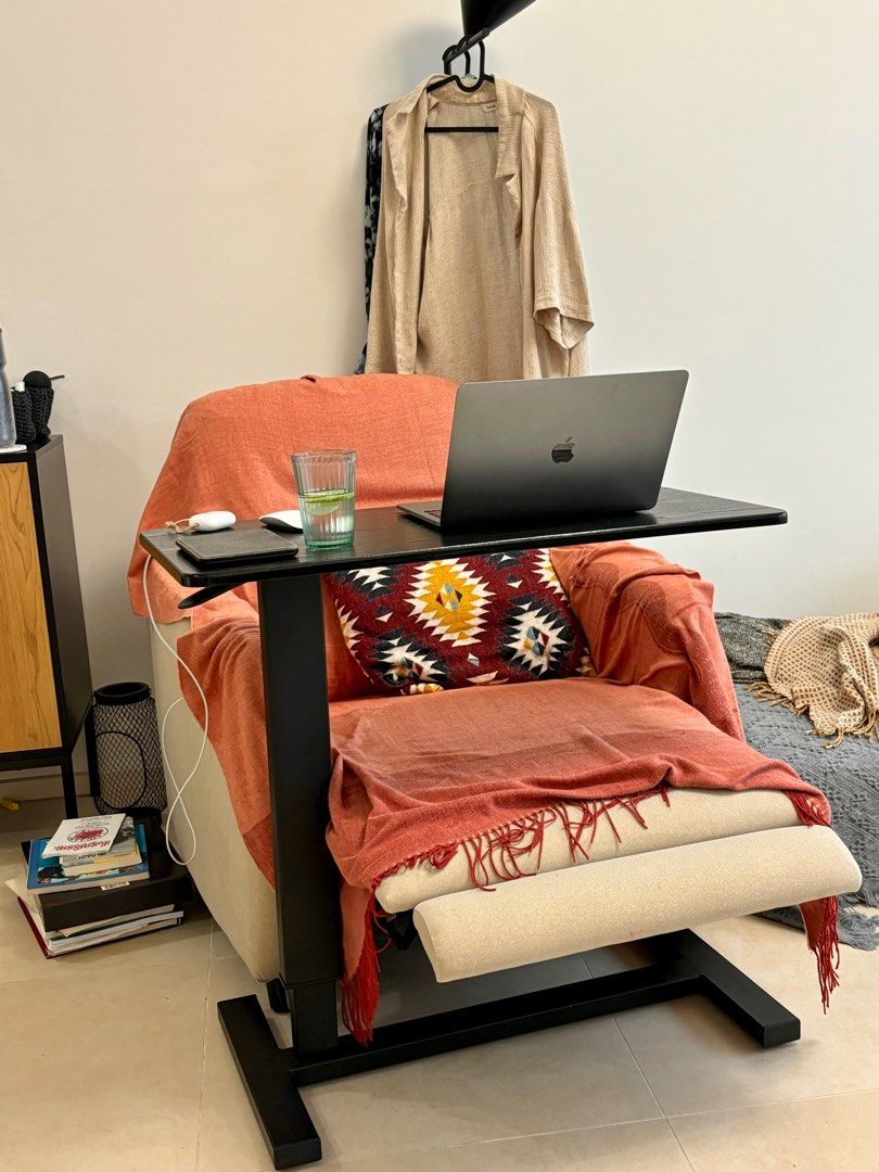 Folding overbed table, Furniture & Home Living, Furniture, Tables ...